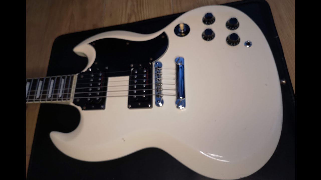 Greco SS600 SG Replica with Gibson Pickups - YouTube