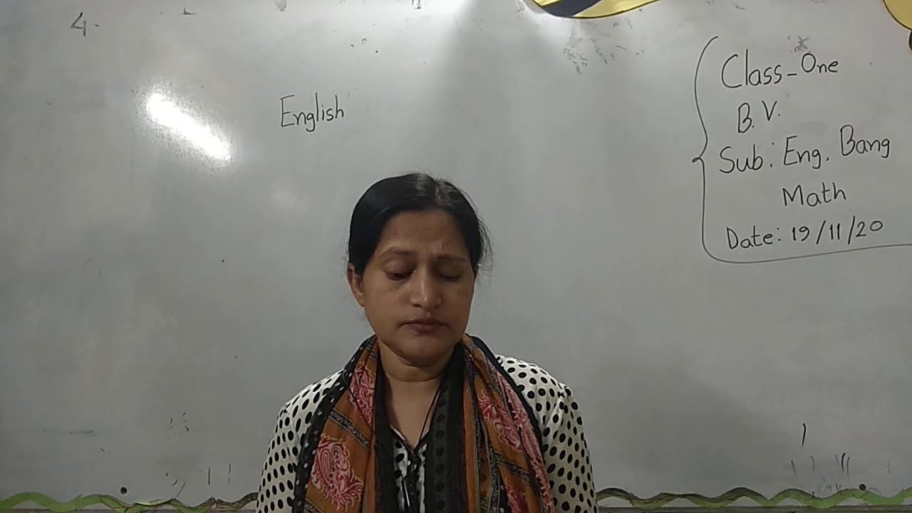 BV Class One 3rd Semester 6th Class - YouTube
