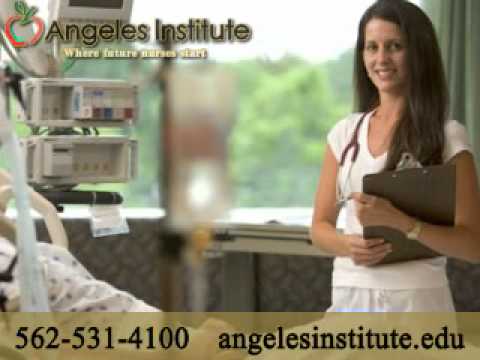 Angeles Institute - Nursing School Artesia CA - YouTube