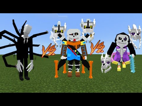 Slenderman vs Ink Sans vs Epic Sans!!!! - YouTube