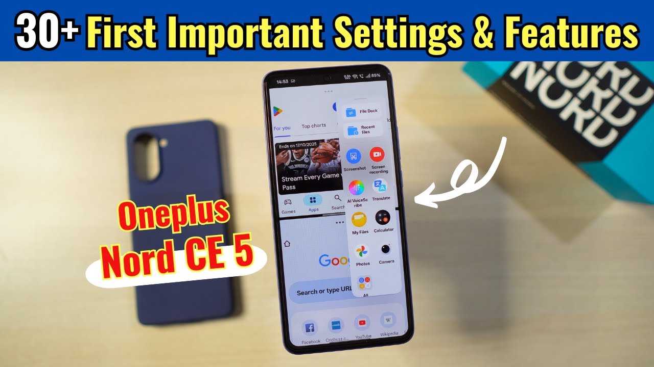 30+ First Imp. Settings & Features of Oneplus Nord CE 5 for Best User ...