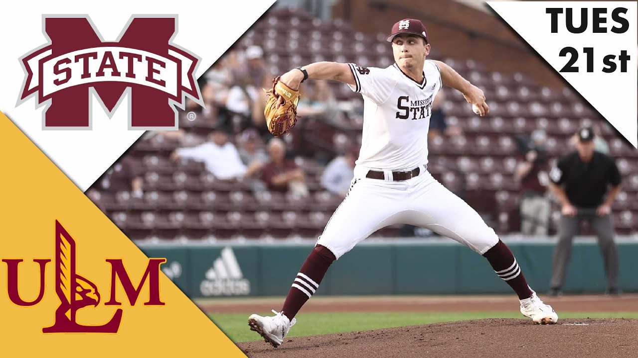 ULM vs Mississippi State Baseball Highlights | College Baseball ...