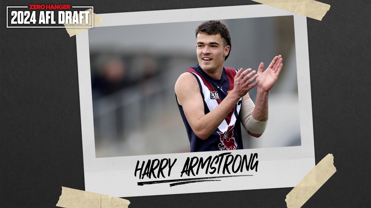 Harry Armstrong - 2024 AFL Draft Prospect | Zero Hanger TV - YouTube
