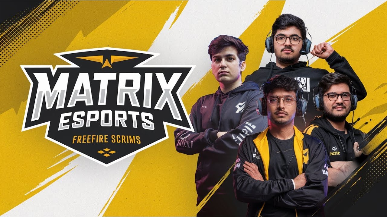 FreeFire🔥 Scrims by MATRIX ESPORTS 🔴LIVE Hindi Broadcast with ...