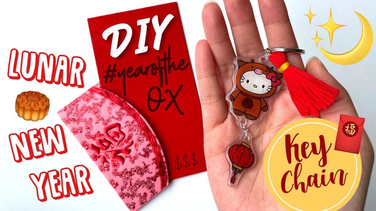 DIY HK Lunar New Years Plastic Keychain! - YouTube