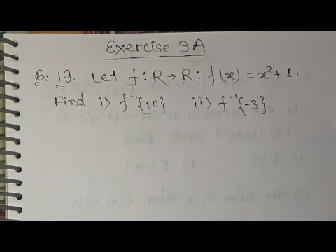 Function Ex 3A / Q no 19/20 R S Aggarwal Class 11th Math's Solutions ...