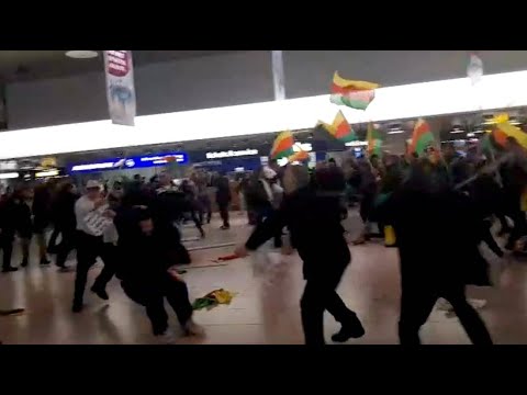 Hannover: Faustkämpfe zwischen Türken und Kurden