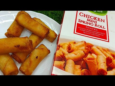 প্যারাগন চিকেন স্প্রিং রোল রিভিউ || Paragon Chicken Spring Roll Review ...