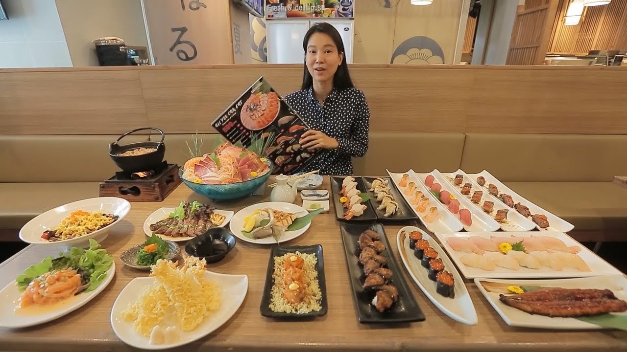 ตามไปชิมบุฟเฟ่ต์อาหารญี่ปุ่นที่ Gojuu Sushi กับคุณแป๋ม PPGallery - YouTube