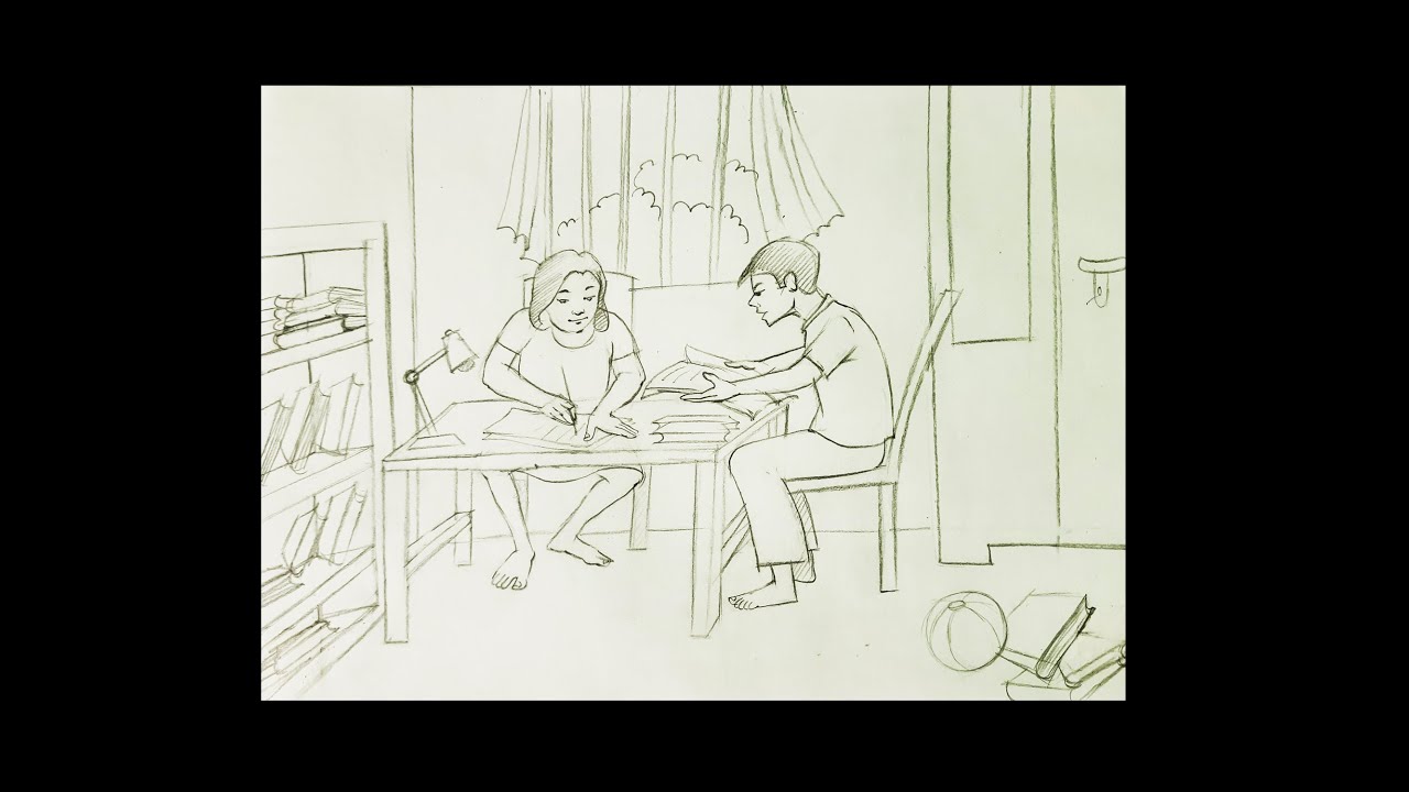 How to draw Human Figures with Study room - YouTube