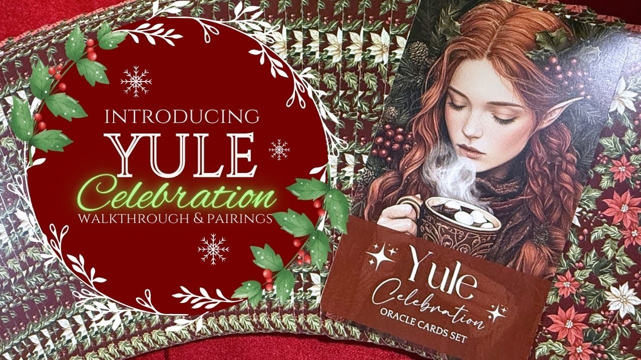 Introducing Yule Celebration Oracle Cards - NOW Available! - YouTube