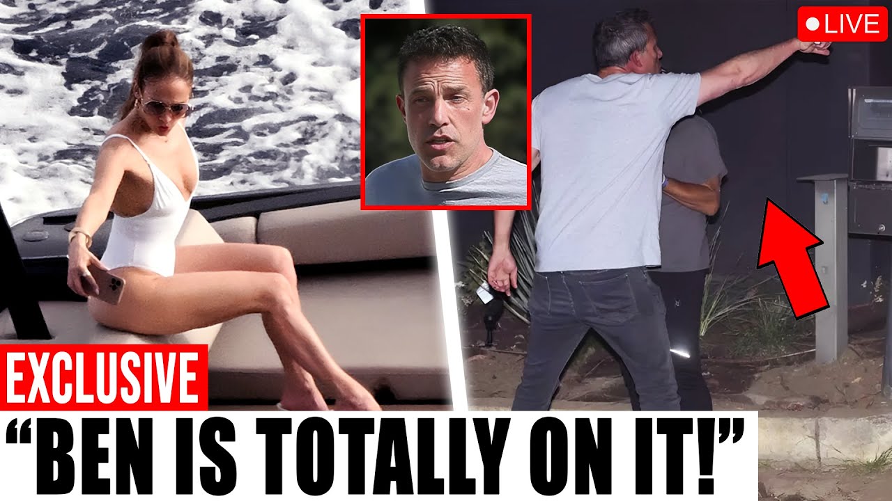 Ben Affleck EXPLODES at Paparazzi While Jennifer Lopez Snaps Iconic Butt Selfies in Italy ...