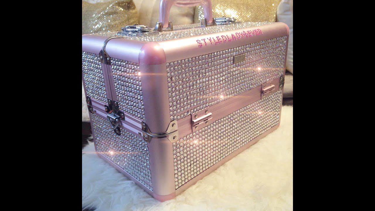 HOW TO GLAM UP YOUR MAKEUP CASE - YouTube