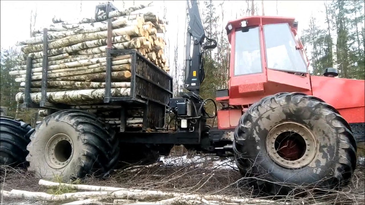 homemade forwarder - YouTube