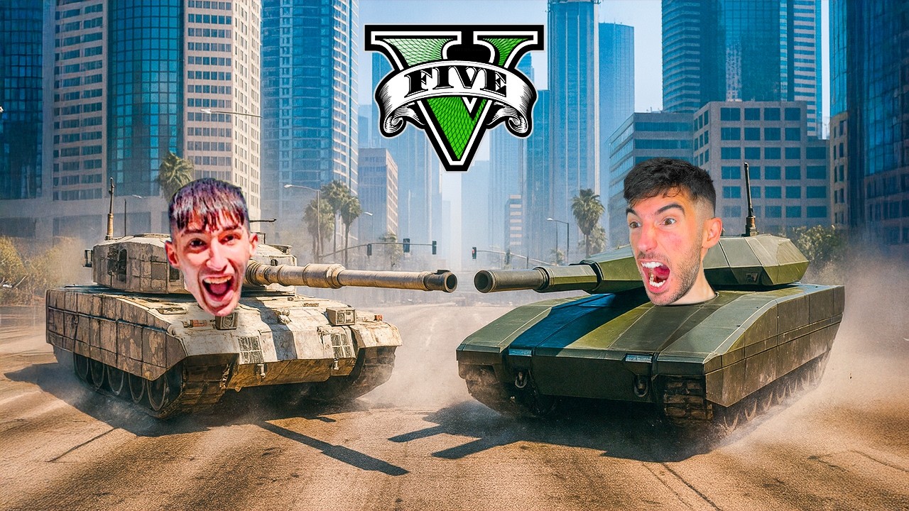 TANQUES VS TANQUES CON SUCIOS CERDOS !! MUY EPICO Y TROLL XDD - YouTube