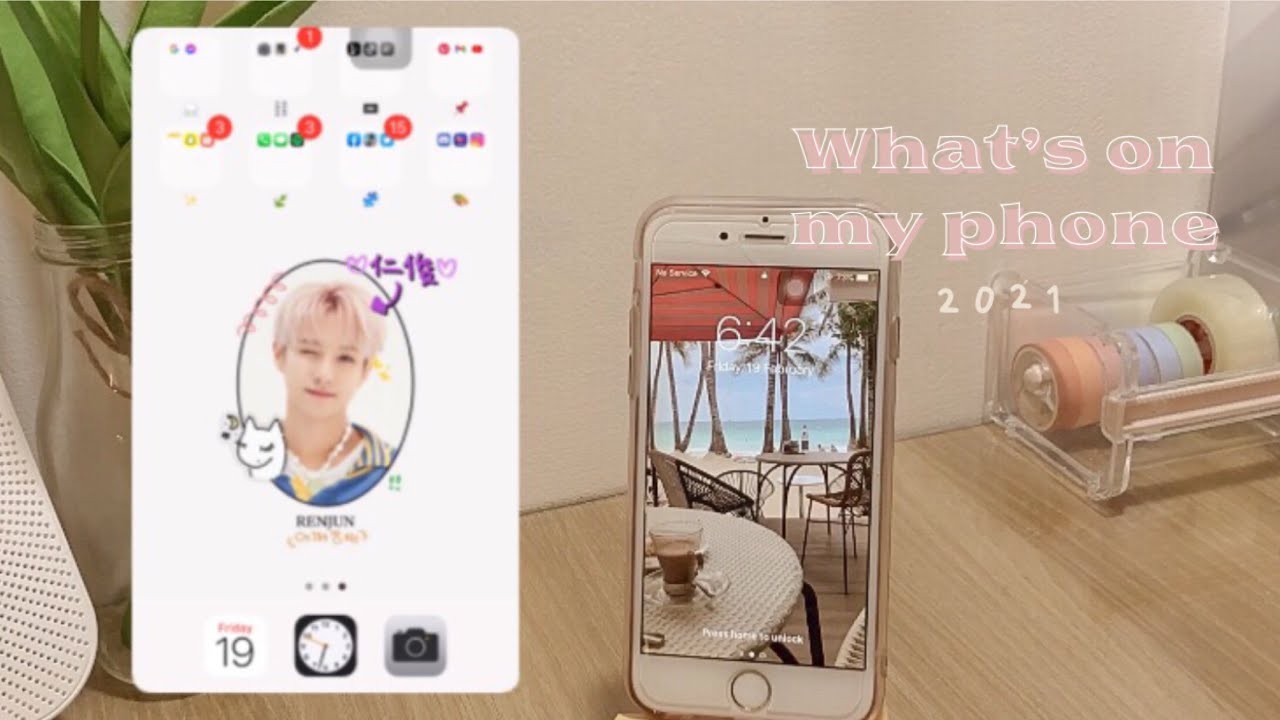 What’s on my phone 2021 🧸 iphone 6, useful apps, tips and redecorating ...