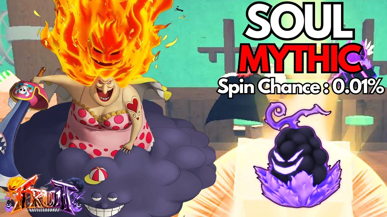 🔴SPINNING FOR *NEW* SOUL FRUIT! NEW FRUIT FRUIT BATTLEGROUNDS UPDATE🔴 ...