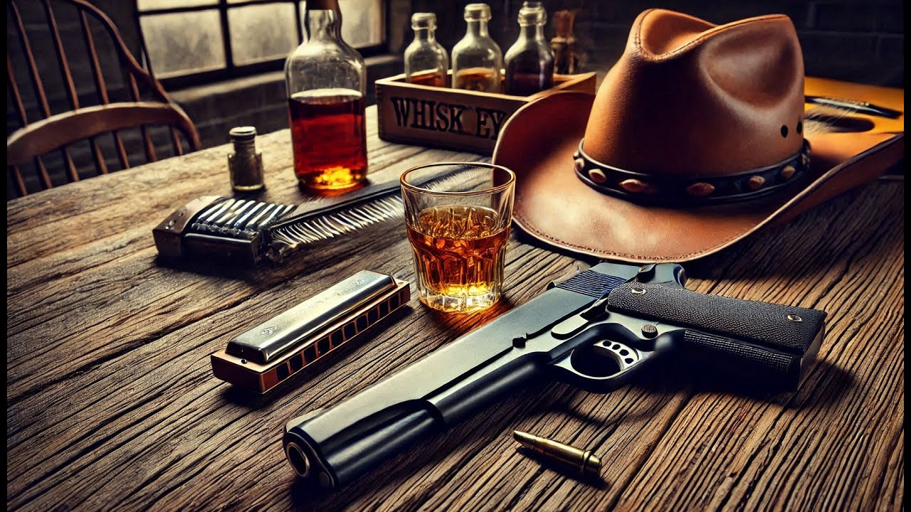 Cowboy Serenade: Harmonica & Acoustic Guitar Country Music - YouTube