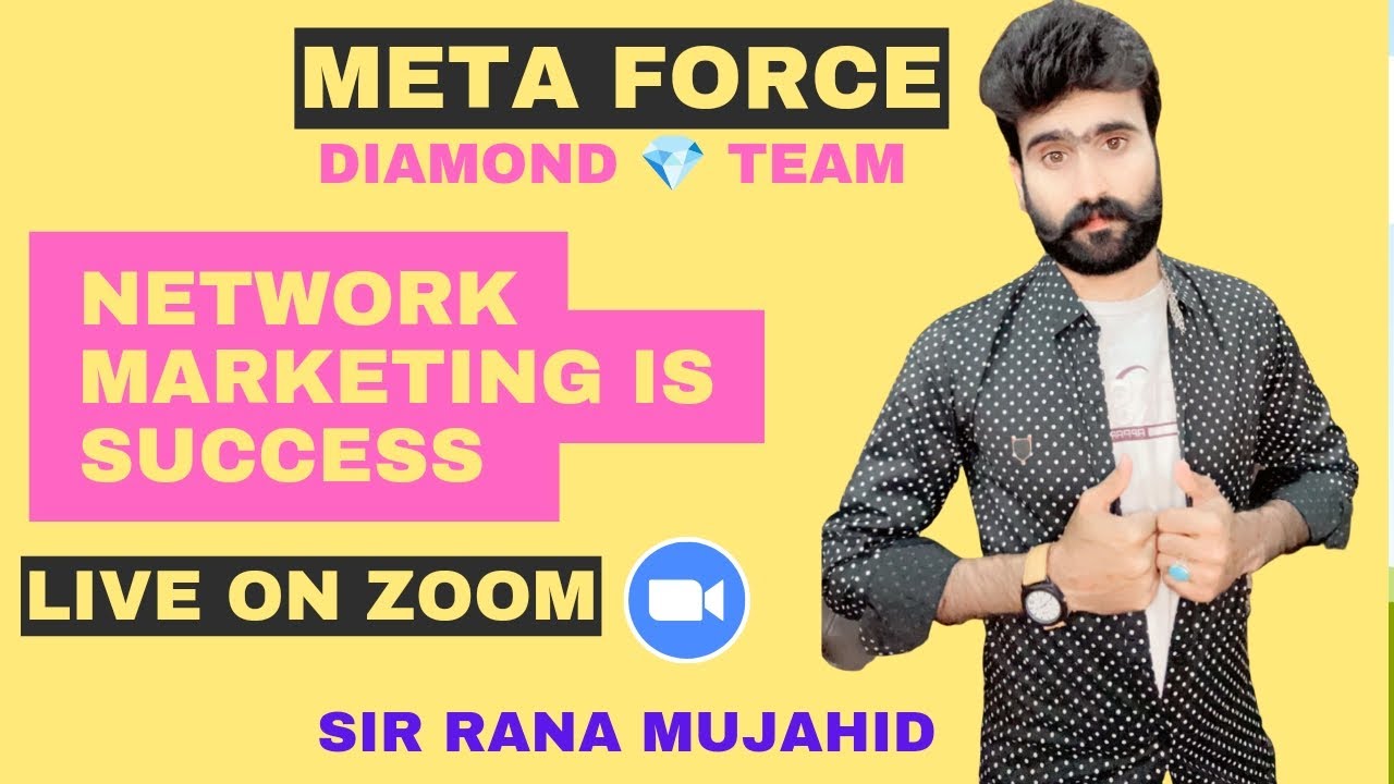 Network marketing success | by sir Rana Mujahid - YouTube