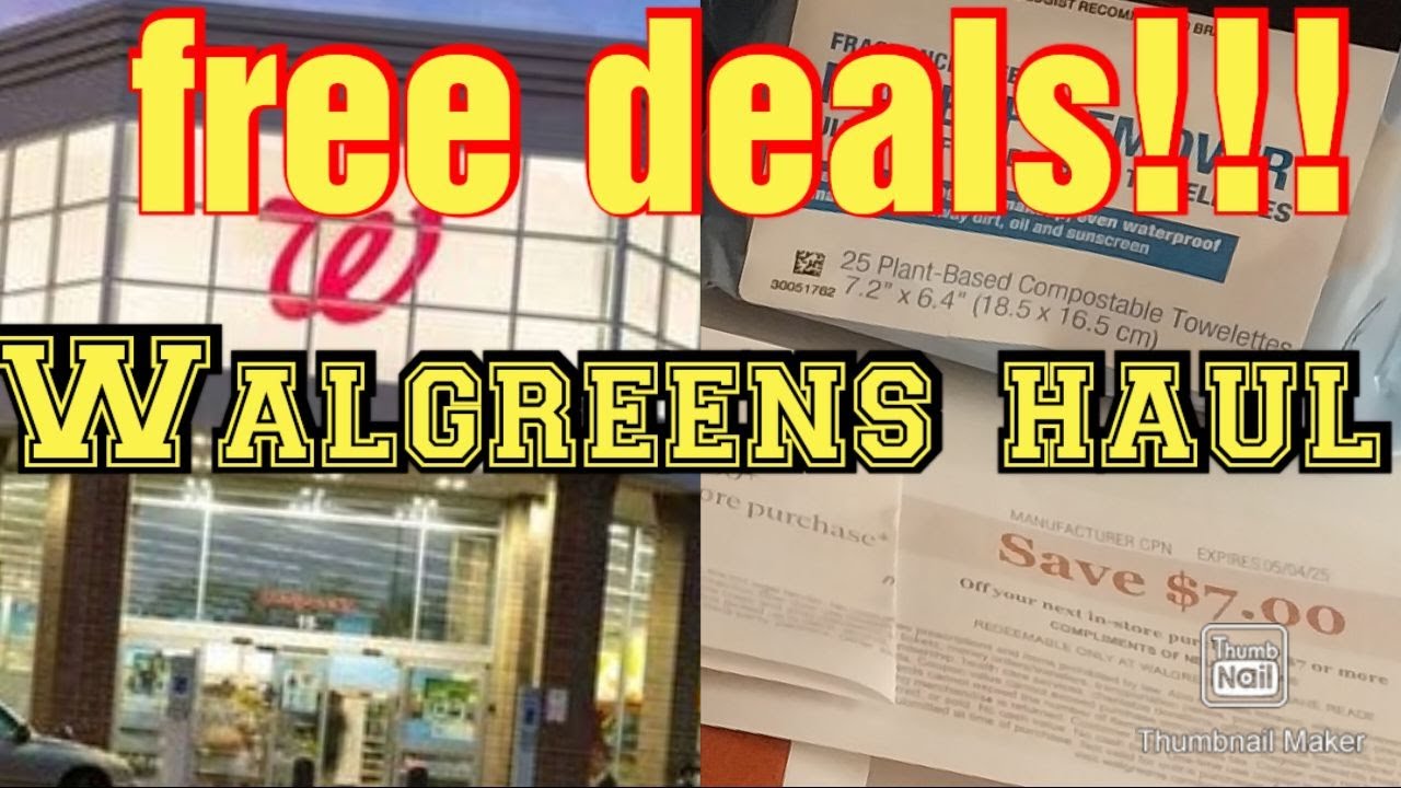 Walgreens Great deals good Catalina's! #walgreens - YouTube