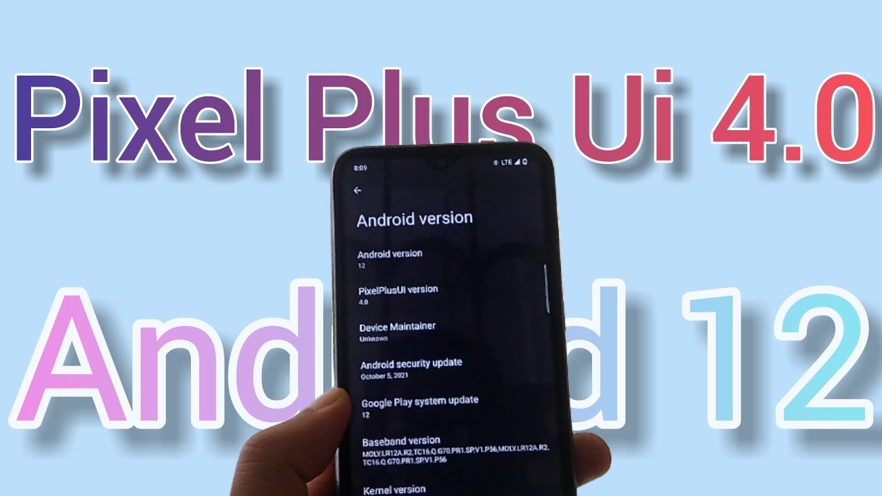 Pixel Plus Ui Android 12 - First Look 🔥🔥 - YouTube