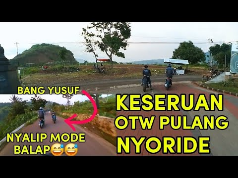 PART 02‼️ KESERUAN OTW PULANG NYORIDE BANG YUSUF NYALIP DI JALAN MODE ...