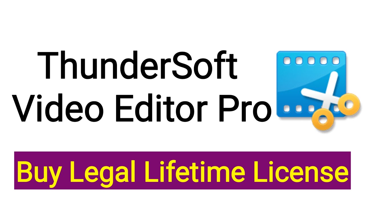 How To Buy Lifetime license of ThunderSoft Video Editor Pro | Amir Tech Info - YouTube