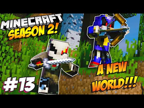 Infinite Plays Minecraft Part 13 - A NEW WORLD!!! - YouTube