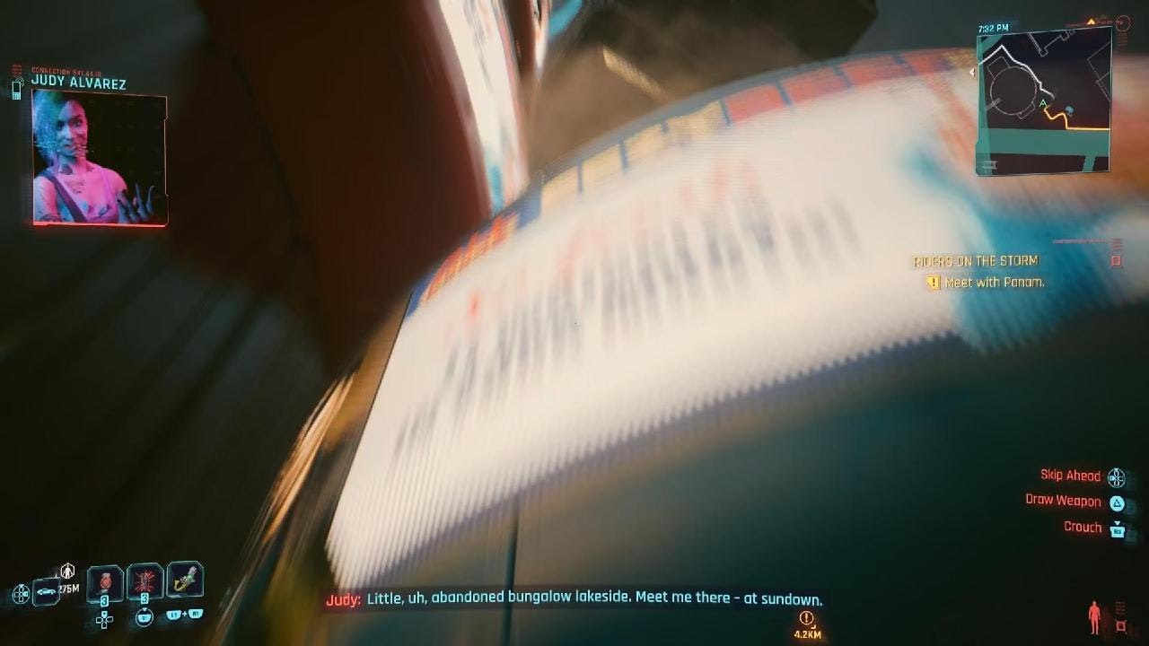 Cyberpunk 2077 Judy Calls V Out For A Date? - YouTube