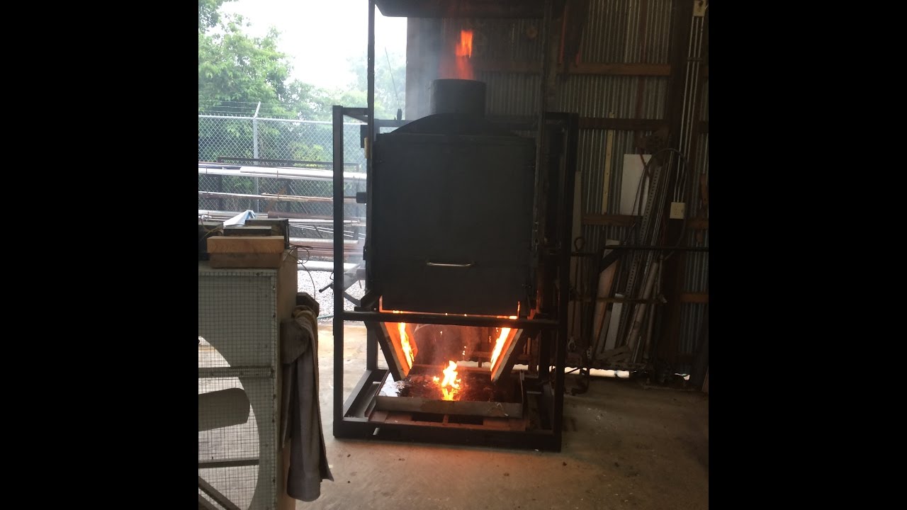 Kiln floor rebuild - YouTube