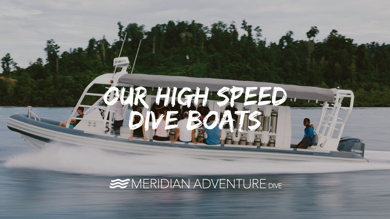 Meridian Adventure Dive's High Speed Dive Boats - YouTube