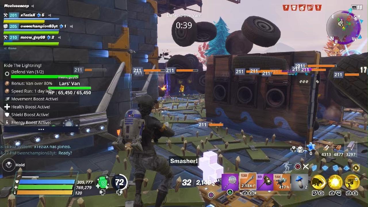 Fortnite Stw Pwr Lvl 160 Ride The Lightning - YouTube