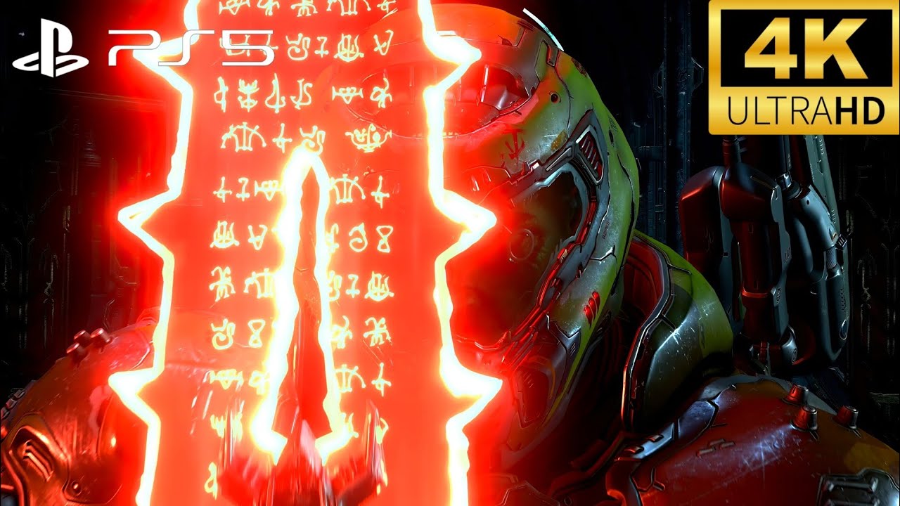 DOOM ETERNAL Doom Slayer gets The Crucible Sword - YouTube