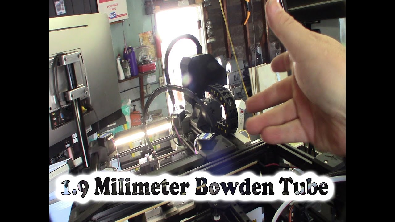 Celeritas World's Fastest 3D Printer Concept, 1.9mm PTFE Bowden Tube ...