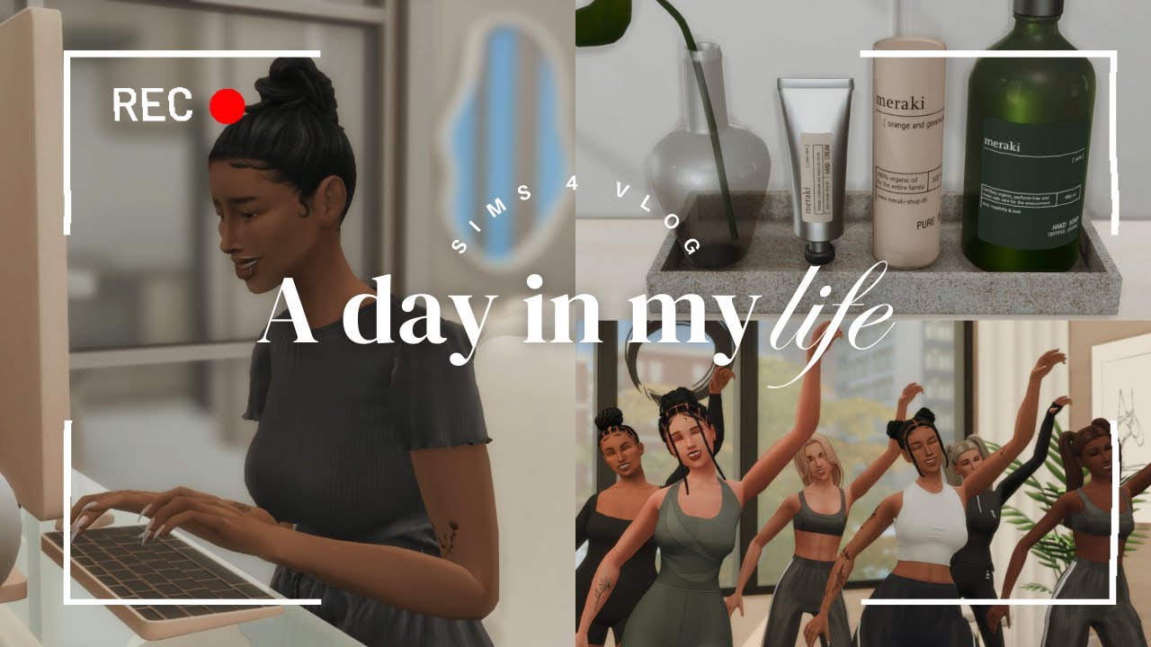 A day in my life | SIMS 4 VLOG: Back in the city, Dance class and Ice ...