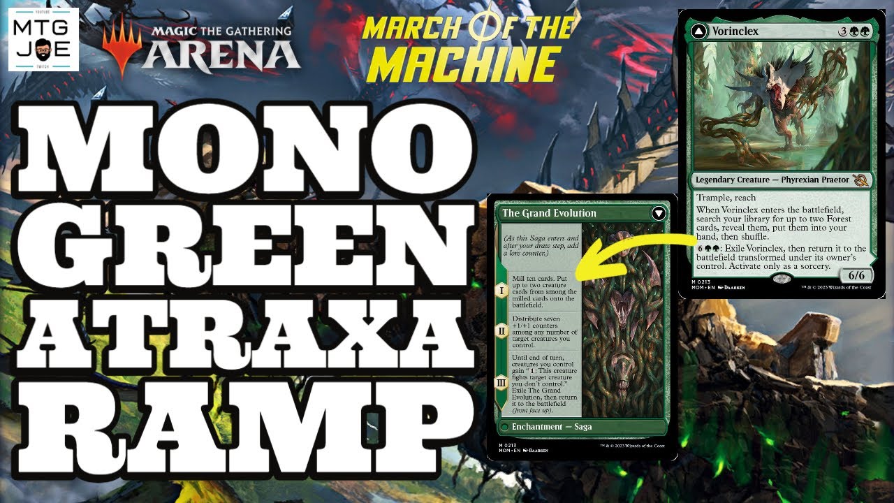 March of the Machine: Vorinclex Standard Mono Green Ramp - YouTube