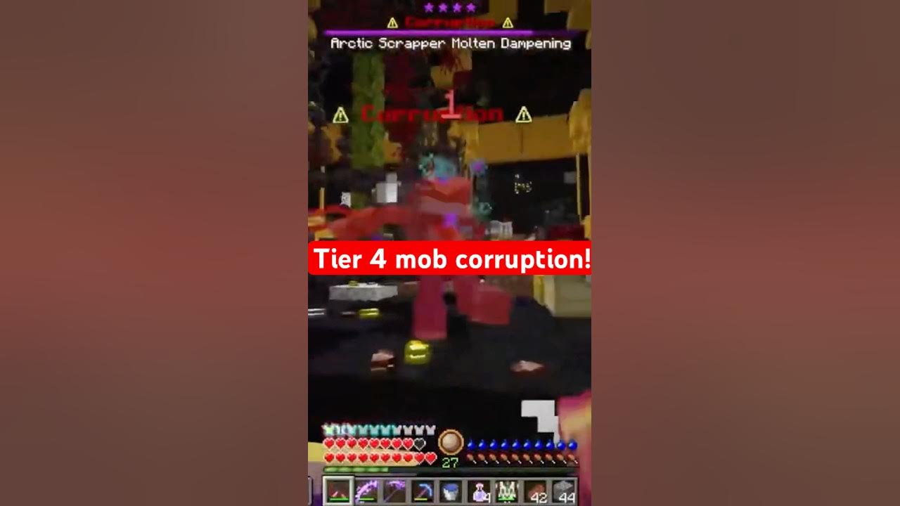 Tier 4 mob fight! #minecraft #gaming #rlcraft #rlcraftminecraft #moddedminecraft #clips - YouTube