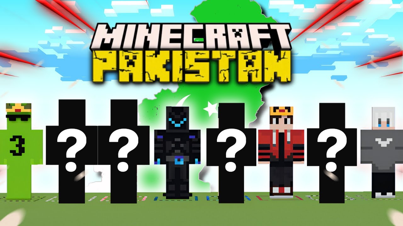 Tribute to PAKISTANI YOUTUBERS in MINECRAFT! - YouTube