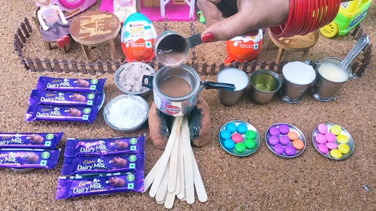 Mini Dairy Milk Chocolate Cake||Miniature Dairy Milk Chocolate Cake ...