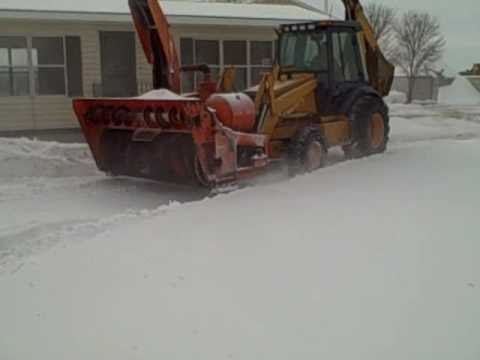 HUGE SNOWBLOWER!!! - YouTube