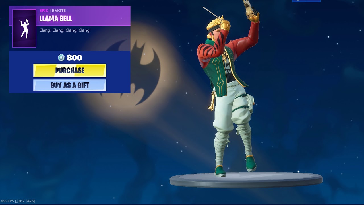 Llama Bell - Fortnite Emote - YouTube