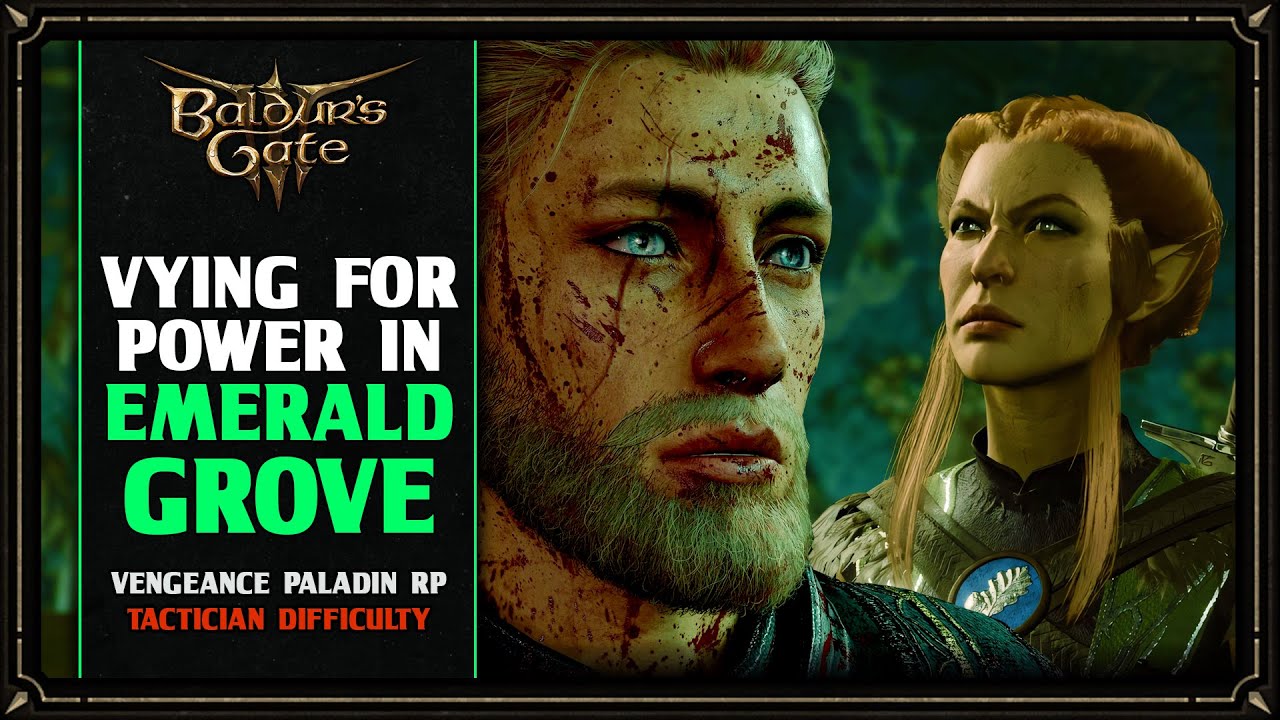 Edrahil Joins the Power Struggle at Emerald Grove | Baldur's Gate 3 Paladin Gameplay (BG3 Mods ...