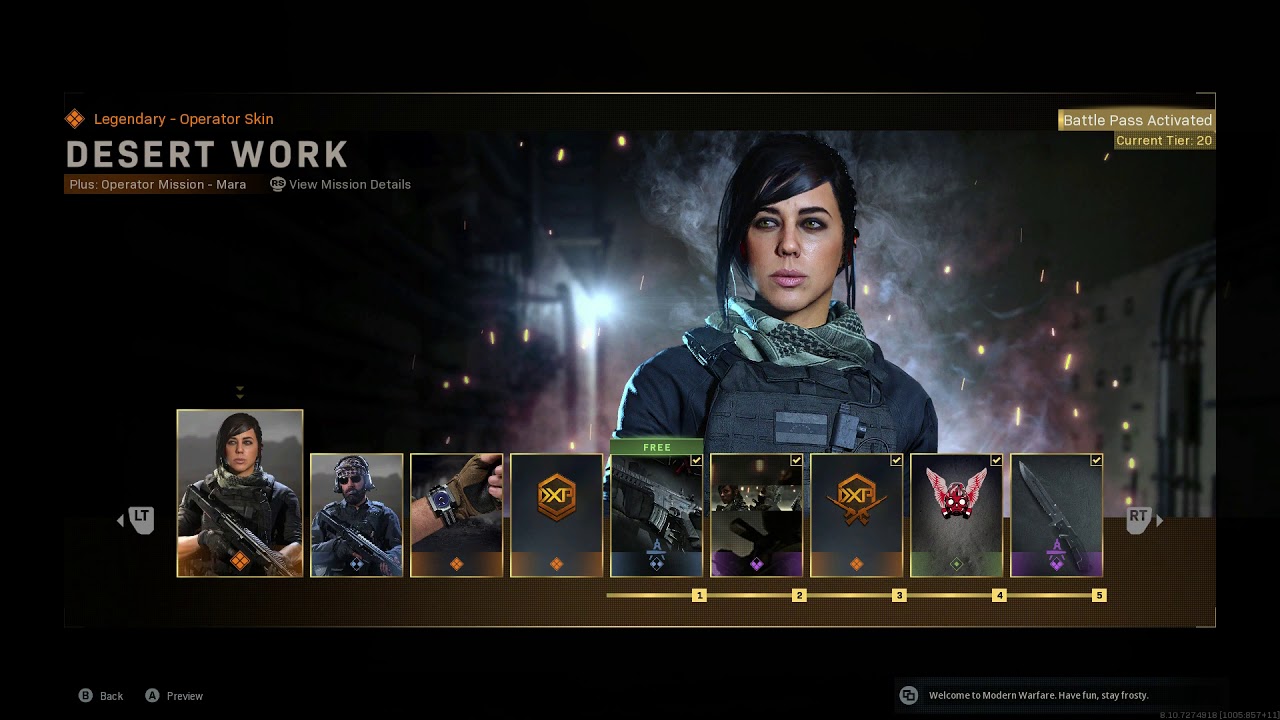 Call of Duty Modern Warfare Operators Mara and Azur Reward - YouTube