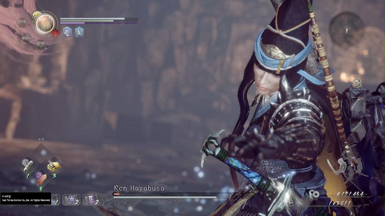 Nioh 2 Remastered - The Complete Edition Ren hayabusa first try got ...