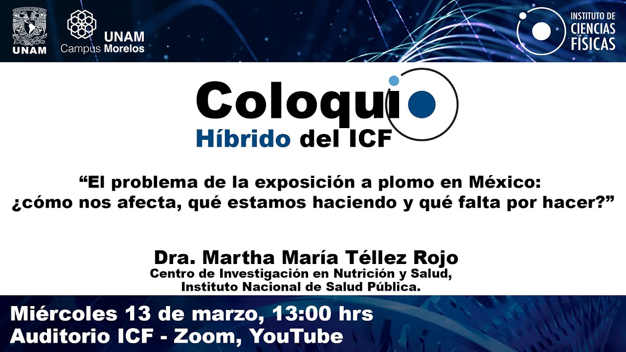 Coloquio ICF - Dra. Martha María Téllez Rojo | Instituto Nacional de ...