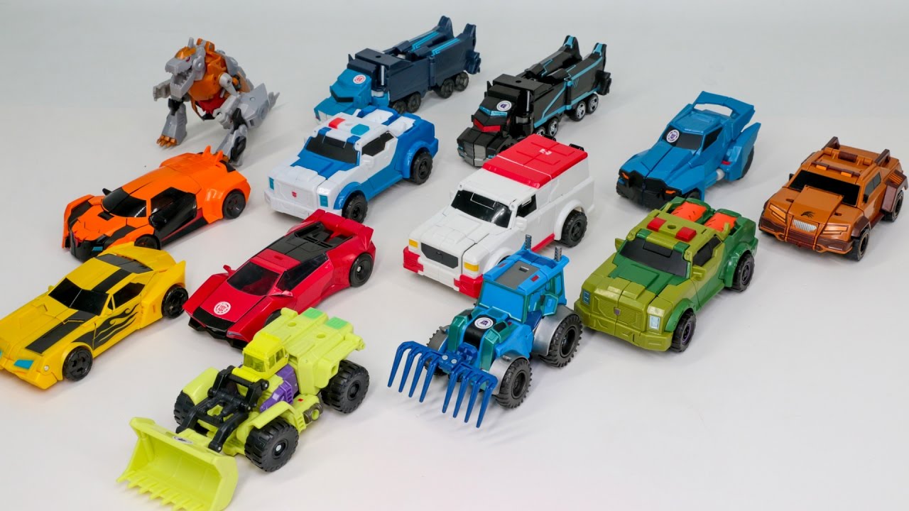 Transformers RID Adventure Autobots and Decepticons Bumblebee Optimus ...