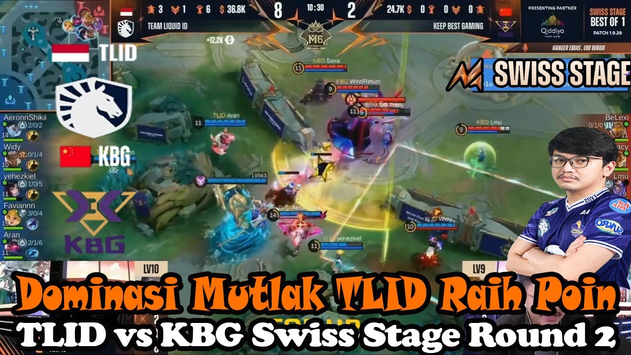 Team Liquid ID TLID vs KBG KeepBest Gaming M6 Swiss Stage Round 2 ...