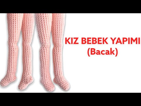 Amigurumi Bebek bacak yapımı (foot pattern) crochet