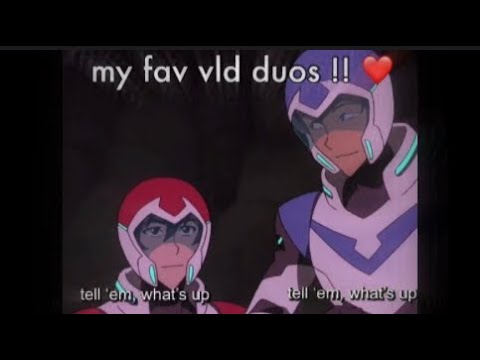 my fav voltron duos !! | vld edit - YouTube