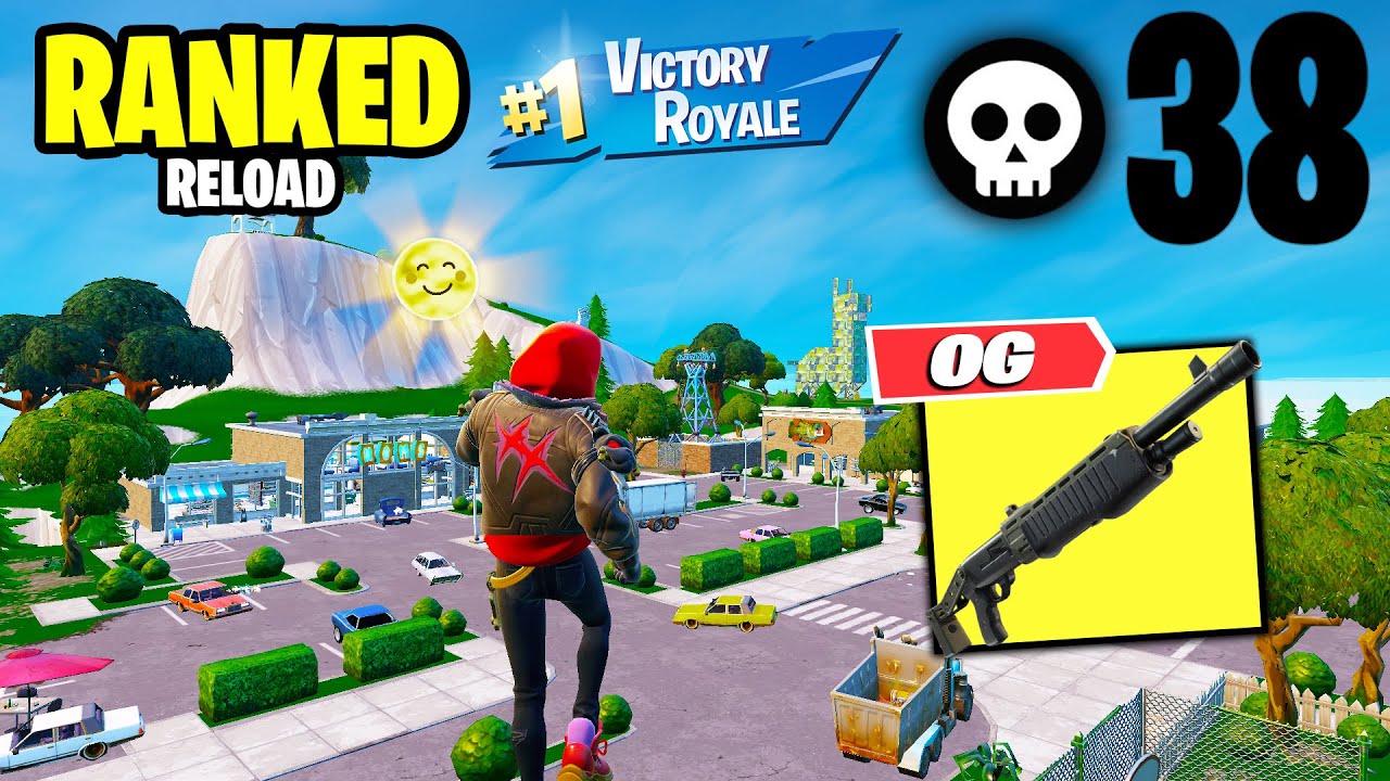 38 Elimination Solo "Ranked RELOAD" Gameplay Wins (Fortnite RELOAD ...